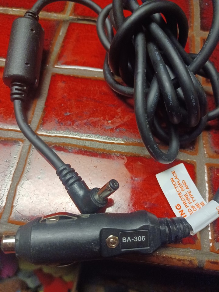 Original Inogen BA-306 Car 12Vdc Adapter Inogen Car Power Cord for One ...