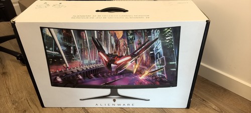 Alienware AW3225QF 32 Inch 4K UHD (3840x2160) 1700R Curved Gaming ...