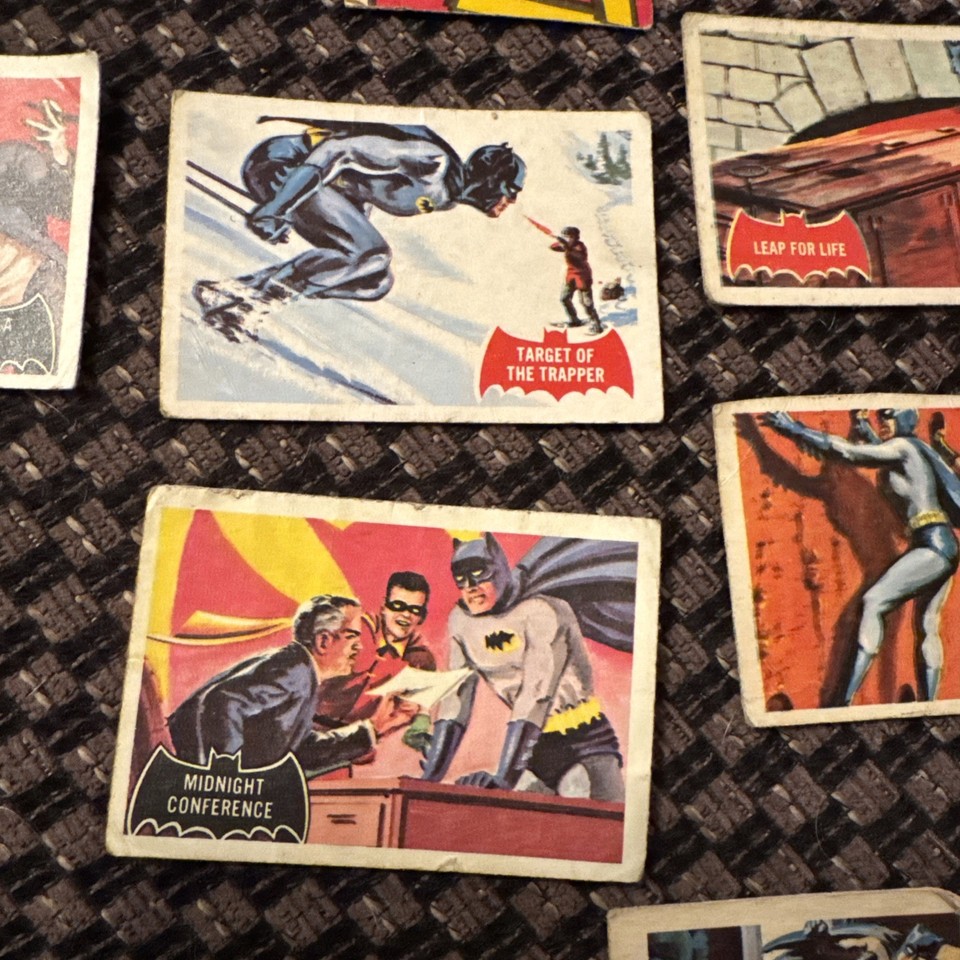 1966 Batman Vintage Gum Cards A&BC Cards. Rare Collector Cards. BATMAN ...