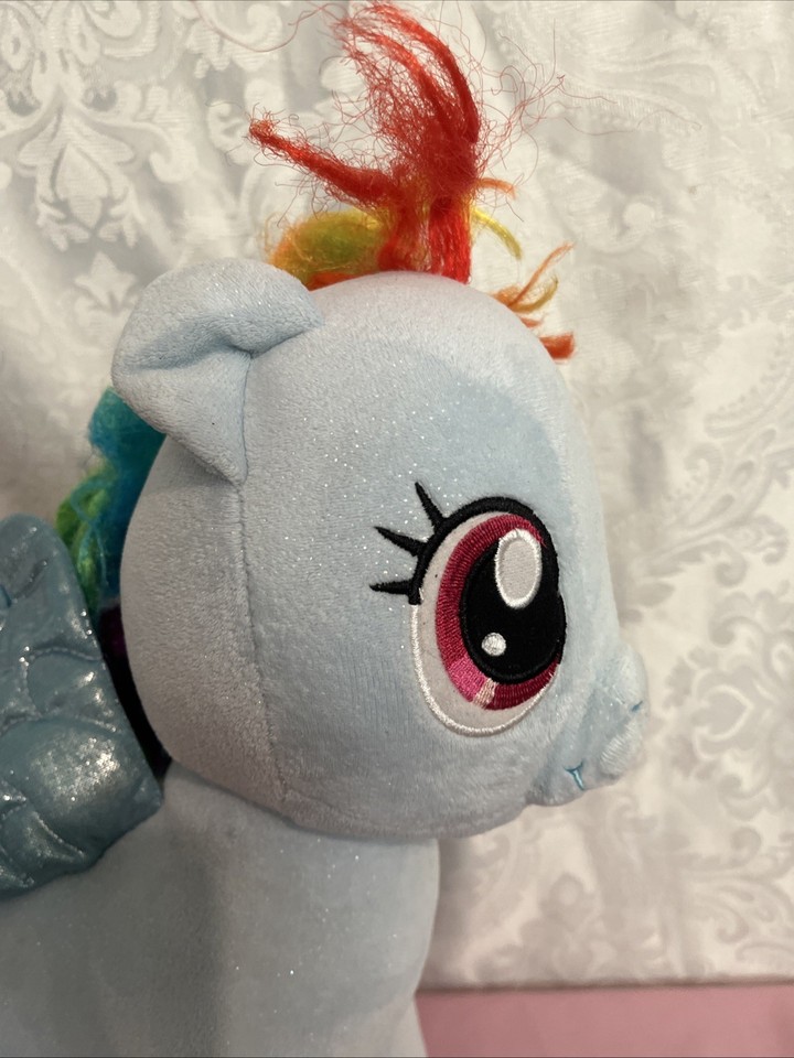 2017 Build A Bear BAB MLP My Little Pony Rainbow Dash Plush Toy Read ...