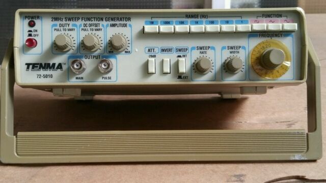 Tenma 72-5010 2mhz Sweep Function Generator for sale online | eBay