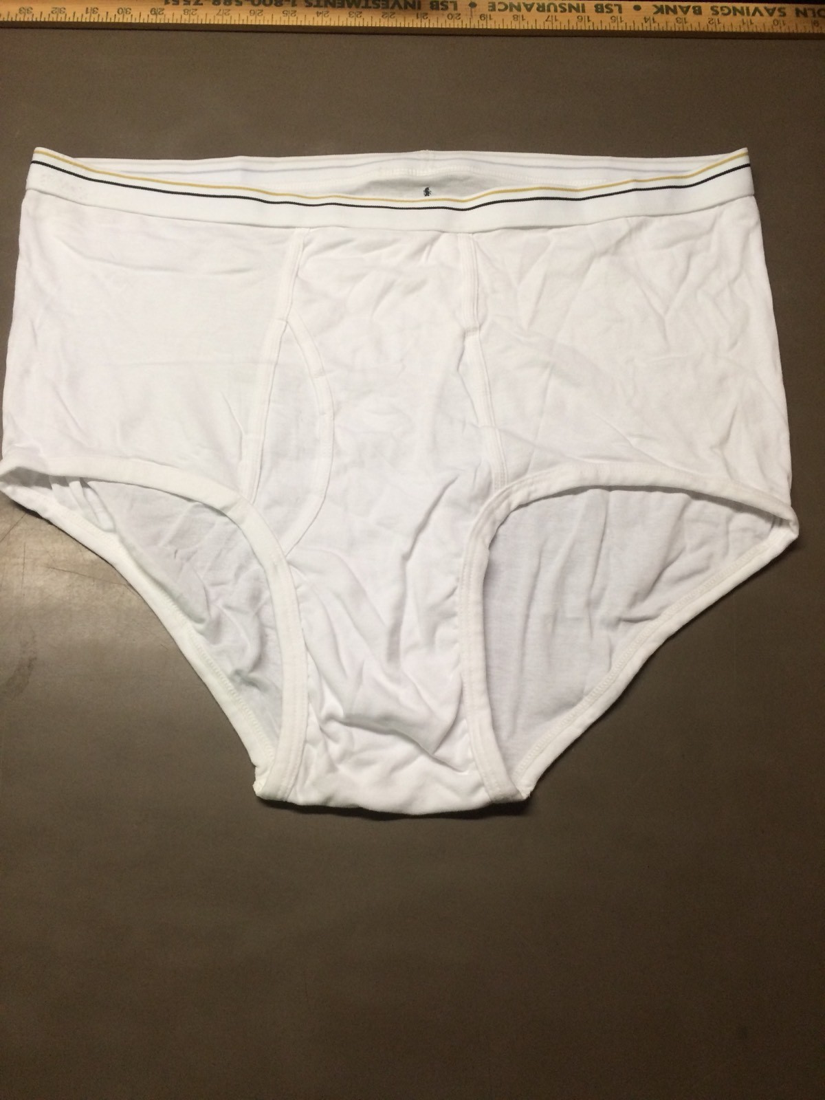 Men’s Stafford Briefs Size 48 White Lot Of 6 New | eBay