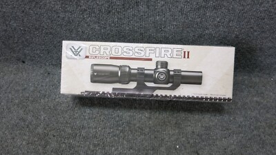 1X 24 Vortex Crossfire II Fixed 1x Muzzleloader Scope, New in sealed ...
