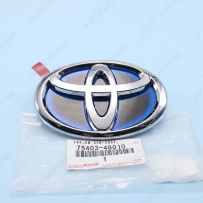 75403-48010 OEM Genuine Rear Trunk Emblem Logo PRIUS HIGHLANDER CAMRY ...