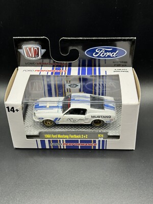 M2 Machines 1968 Ford Mustang Fastback 2+2 Detroit Muscle Release 74 ...