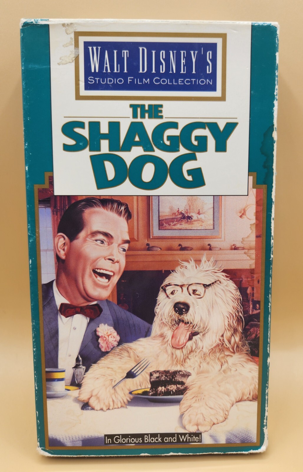 Vintage THE SHAGGY DOG VHS in Black & White, Walt Disney Studio Film ...