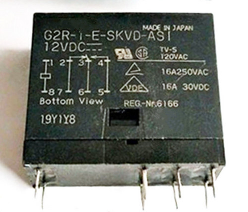 G2R-1-E-SKVD-ASI Power Relay 16A 12VDC 8 Pins New 10PCS | eBay