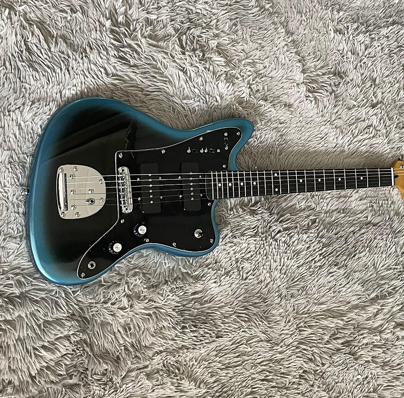 Custom JazzMaster Electric Guitar P90 Pickups Dark Night Guitar Fast ...