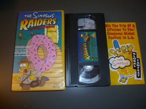 The Simpsons - Raiders Of The Lost Fridge (VHS/SUR, 2000) | eBay UK
