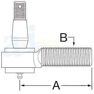 Tie Rod 86400220 fits Ford New Holland Boomer 46D Boomer 54D T2310 ...