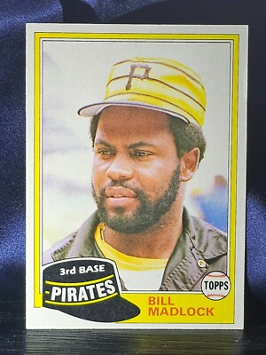 PIRATES 1981 BILL MADLOCK #715 TOPPS 3RD BASE MLB | eBay