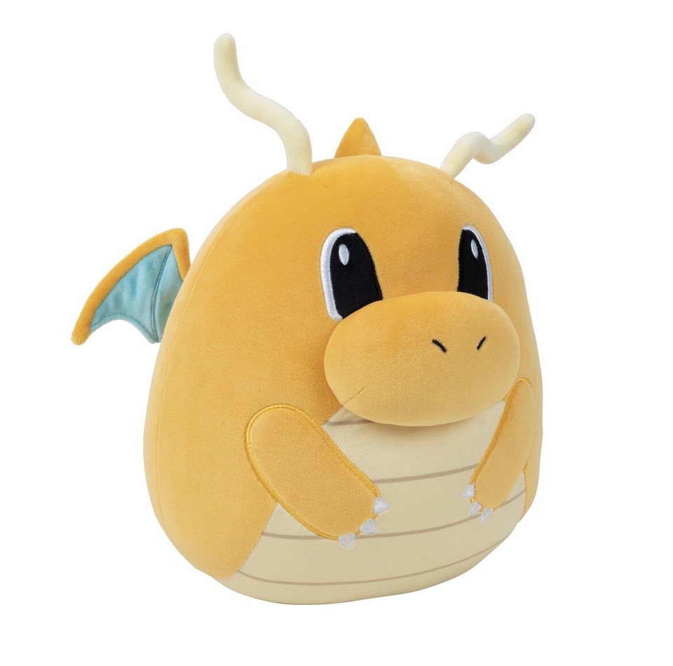 Squishmallow 10” Pokemon Dragonite Plush BNWT HTF Pokémon Kellytoy ...