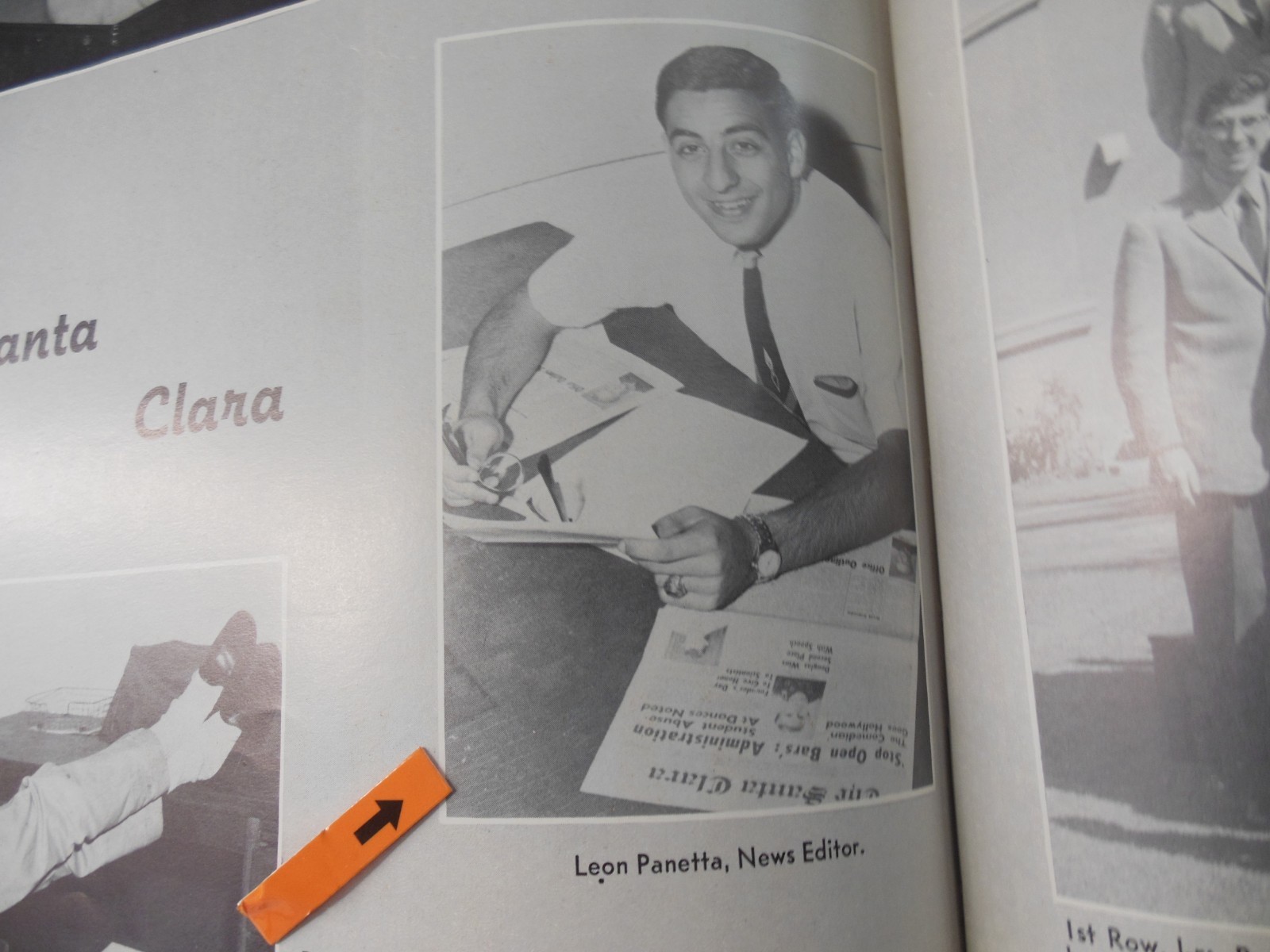 LEON PANETTA/WHITE HOUSE CHIEF OF STAFF/1959 UNIVERSITY OF SANTA CLARA ...
