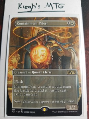 Mtg Containment Priest *Extended Art* | eBay