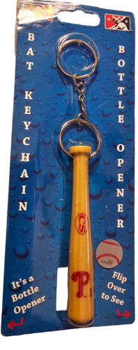 Philadelphia Phillies Mini Baseball Bat Keychain Key Ring W/Bottle ...