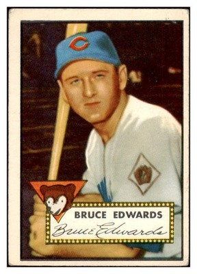 1952 TOPPS #224 BRUCE EDWARDS CUBS VG-EX SET BREAK 488384 (KYCARDS) | eBay