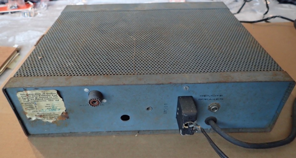 Globe Electronics Citizens Broadcaster CB-100A Transceiver Parts/Repair ...