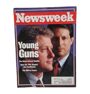 Newsweek Magazine Bill Clinton The Hillary Factor July 20, 1992 | eBay