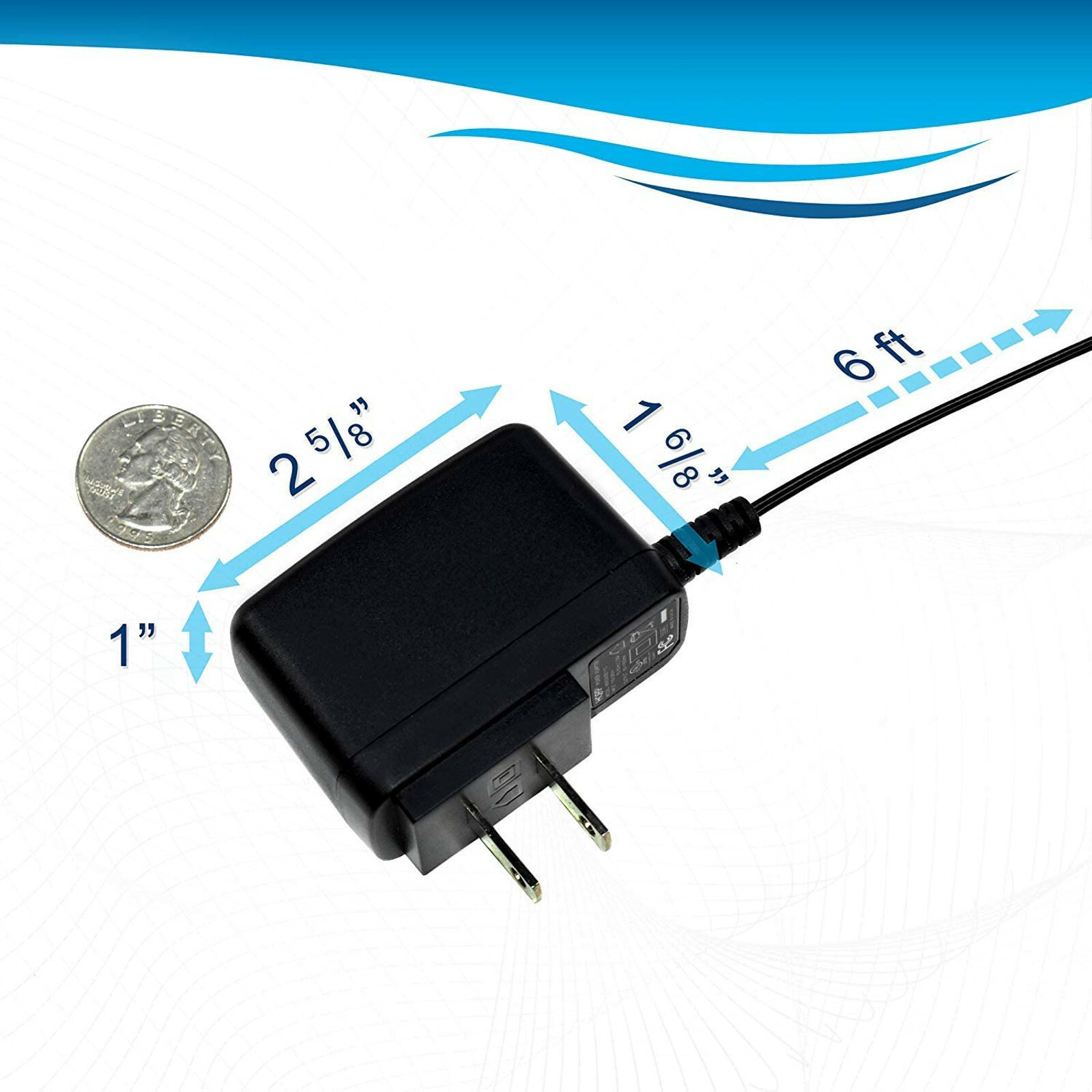 HQRP AC Adapter Cord for Philips Norelco HQ8241 HQ8200 PT920 AT890 ...