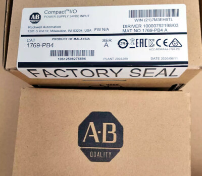 1PCS New In Box Allen-Bradley 1769-PB4 Dc 4a/2a Power Supply Fast ...