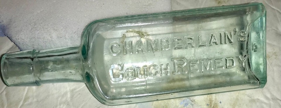 Antique Chamberlain’s Cough Remedy Bottle | eBay