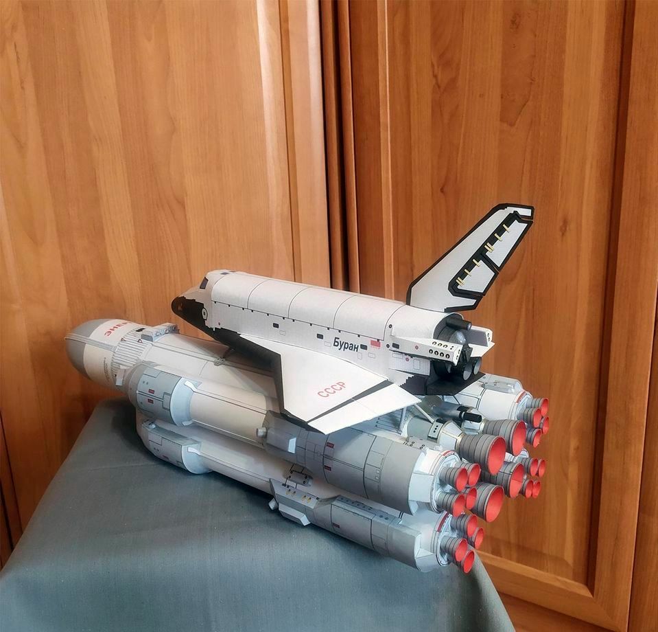 Buran Space Shuttle Boosters