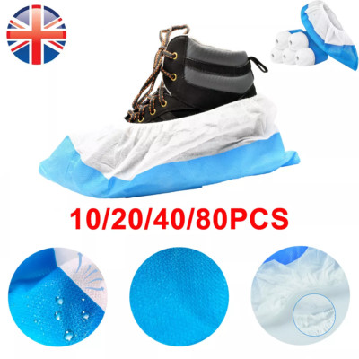 Shoe Protector Covers Waterproof Reusable Disposable Overshoes CPE Foot ...