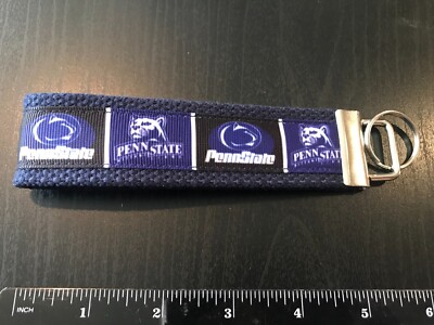 Penn State University, Key Fobs, Key Chains, Wristlet, College, Wrist ...