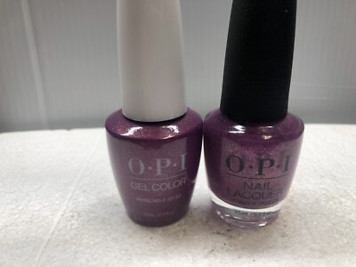 OPI GELCOLOR + MATCHING GEL POLISH RAINBOWS A GO GO (GC SR4 / NL SR4 ...