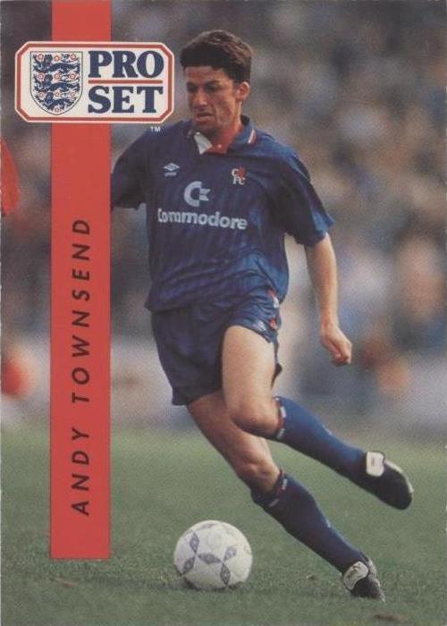 1990-91 Pro Set - Andy Townsend #35 (RC) for sale online | eBay