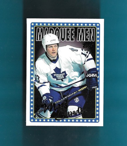 1995-96 Topps MARQUEE MEN # 19 MATS SUNDIN TORONTO MAPLE LEAFS SHARP ...