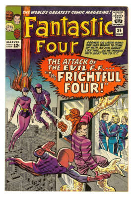 FANTASTIC FOUR #36 6.5 // 1ST APPEARANCE OF FRIGHTFUL FOUR MARVEL ...