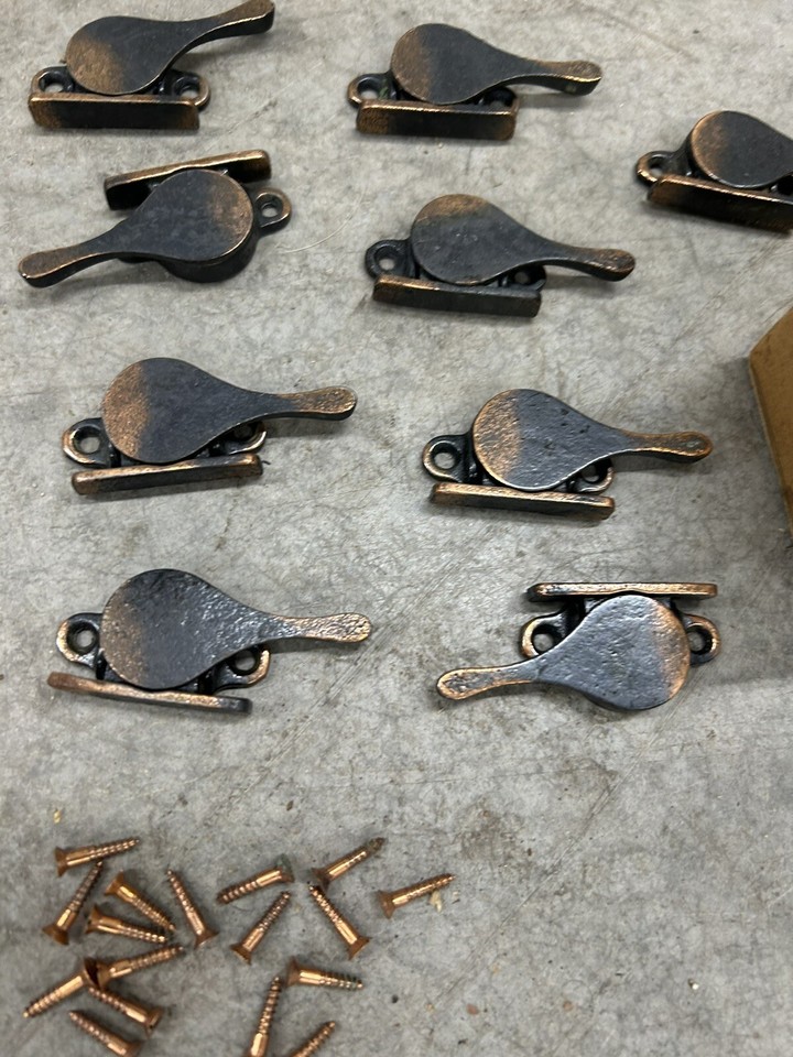 Vintage Rare! Corbin Side Sash USA Door Drawer Fasteners Cast Iron | eBay