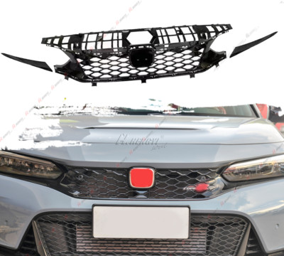 2022-2024 Honda Civic SI & Hatchback Type-R FL5 Style Front Grill Gloss ...