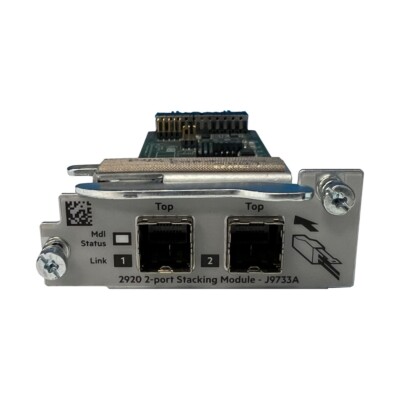HPe J9733A 2920 2 port Stacking Module J9733-61001 5066-1414 | eBay