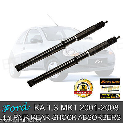 Ford Ka Rear Shock Absorbers 2004-2008 Mk1 Shockers Dampers Shocks X2 ...