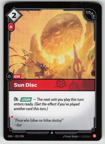 Riftbound Sun Disc Uncommon Origins 021/298 NM | eBay