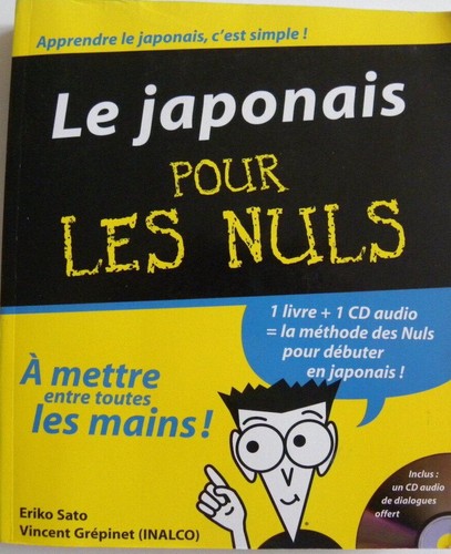 Livre : le japonais pour les nuls | eBay