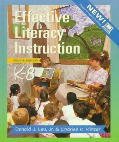 Effective Literacy Instruction, K-8 [4th Edition] 9780139075445| eBay