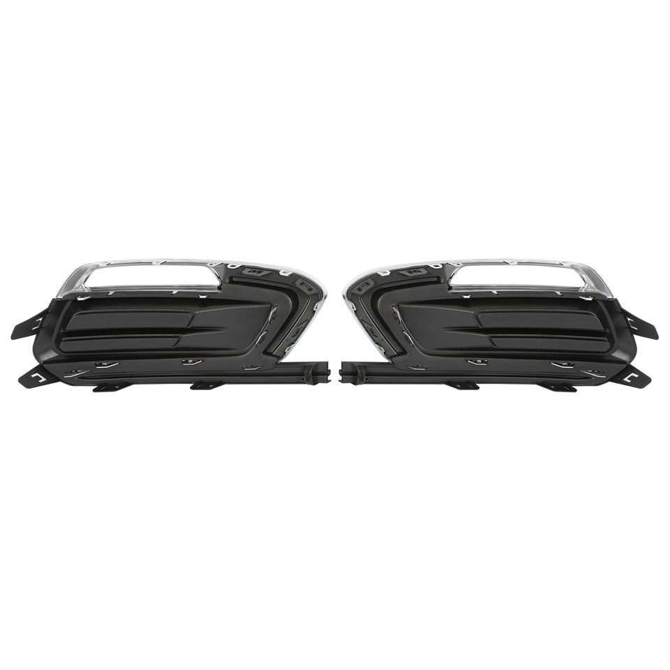 HECASA For Chevrolet Chevy Cruze 2015 2016 Fog Light Cover/Bezel Pair ...