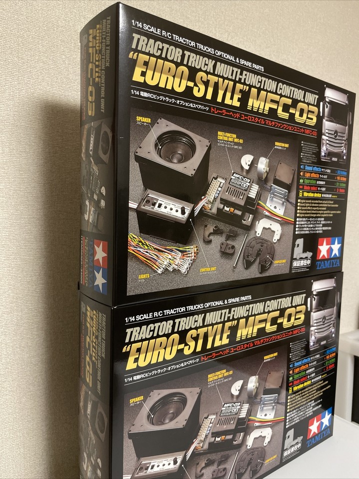 Tamiya 56523 1/14 RC Tractor Truck Euro Style Multi-Function Control ...