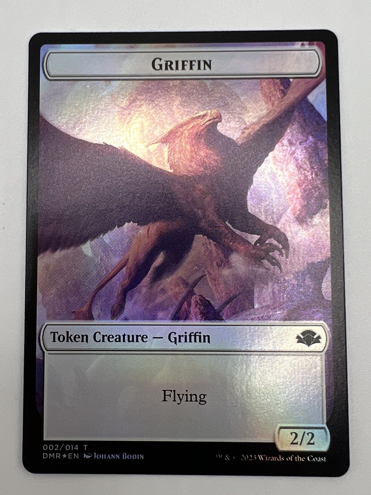 1x Griffin (002) // Zombie (005) Token - Foil MTG Dominaria Remastered ...