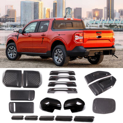 18PCS Full Set Exterior Decoration Cover Trim Kit For Ford Maverick ...