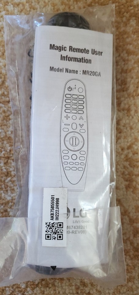 Genuine LG Magic Remote Control MR20GA for Smart LCD TV AKB75855501 | eBay