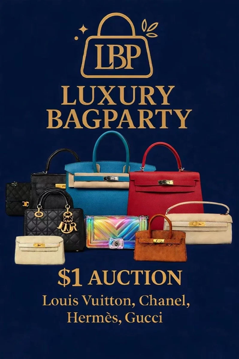 $1 Auction HERMES BIRKIN BLEU or KELLY ROUGE??!! This Weekend, CHANEL ...