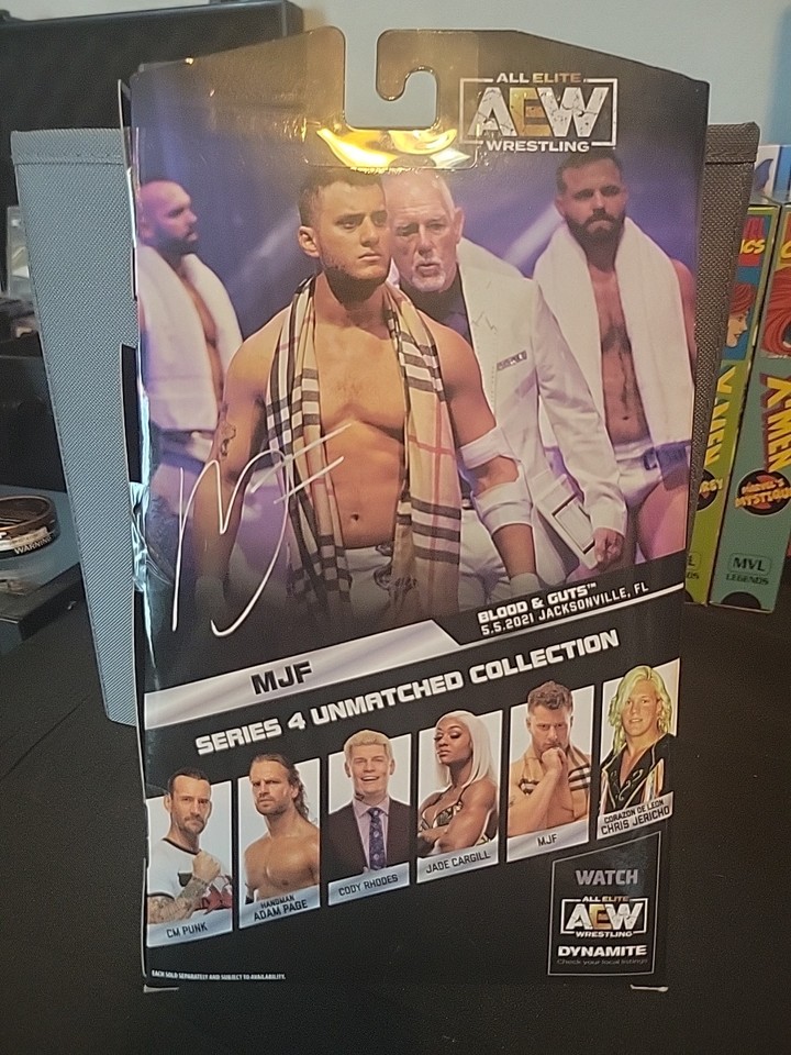 All Elite AEW Wrestling MJF Unmatched Collection #29 Action Figure New ...