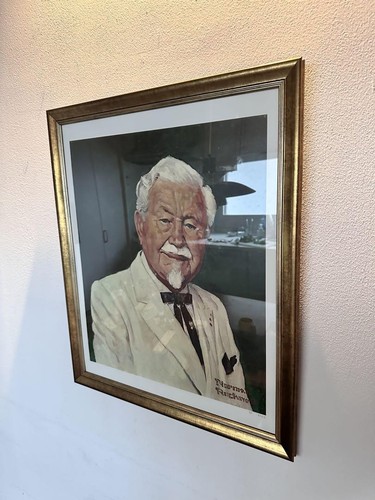 Print m20/ Nigo Kernel Sanders Norman Rockwell | eBay