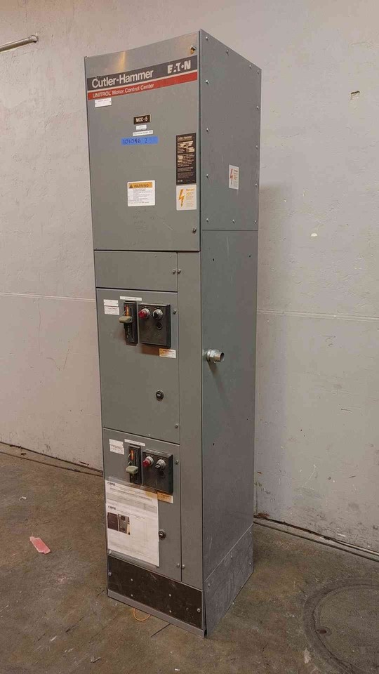 Eaton MCC 1 Section 2 Buckets Unitrol Cutler Hammer | eBay