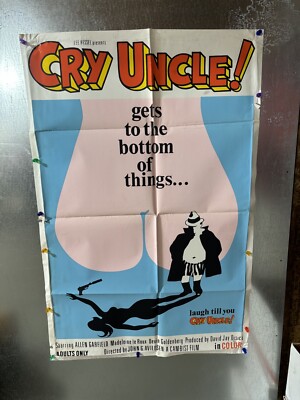 Cry Uncle! - Original One Sheet Movie Poster 1971 - size: 27x41 | eBay