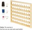 54-Spool Sewing Thread Rack with Hanging Hook, Wall Mounted Wooden ...
